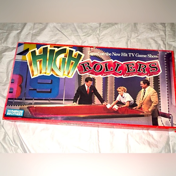 Parker Brother's | Games | 988 High Rollers Tv Game Show Board Game By ...